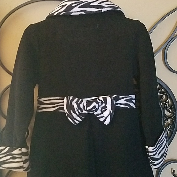 Copper Key | Jackets & Coats | Copper Key Girls Zebra Print Fleece ...